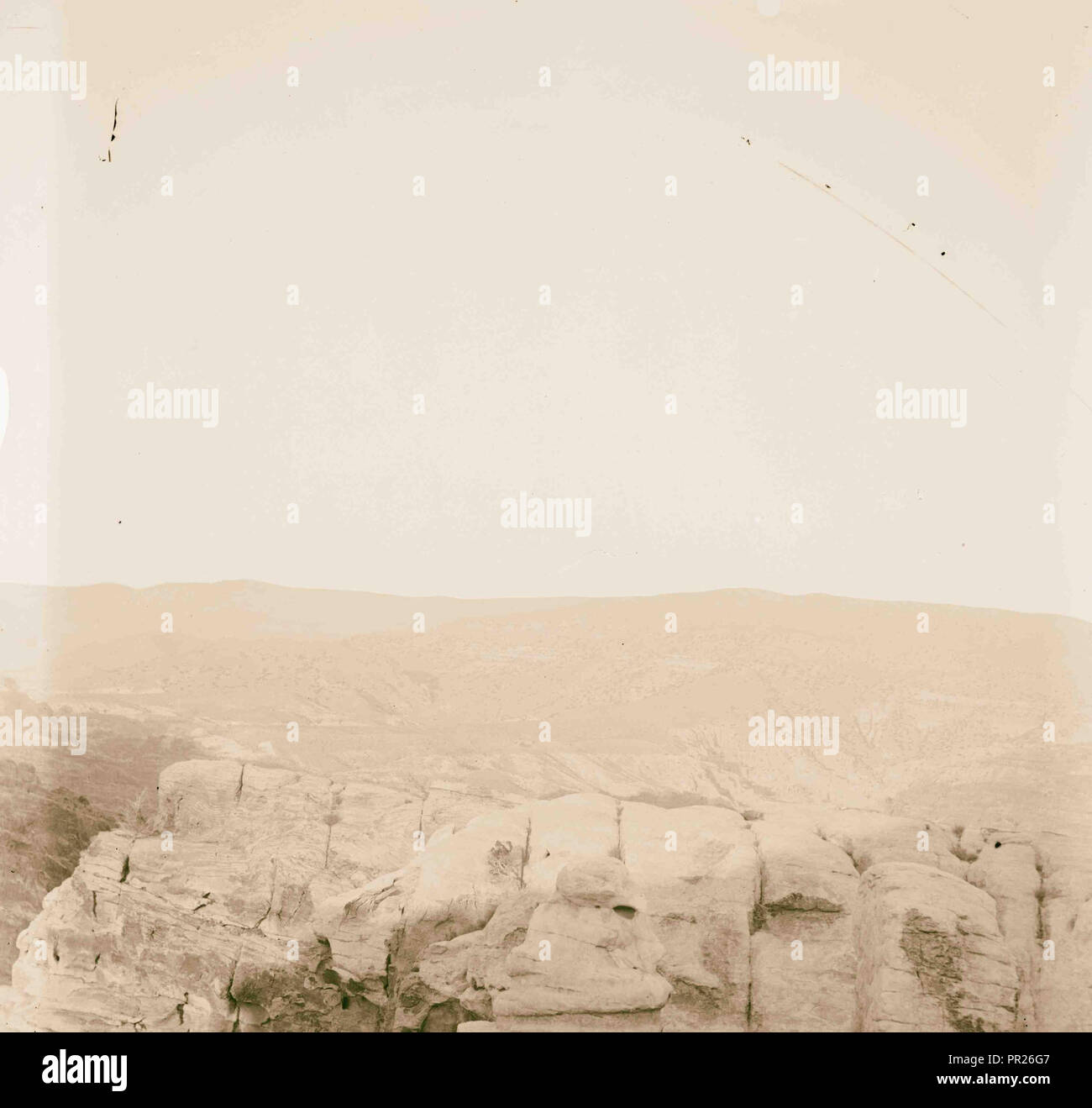 Petra tomb. 1898, Jordan, Petra, Extinct city Stock Photo - Alamy