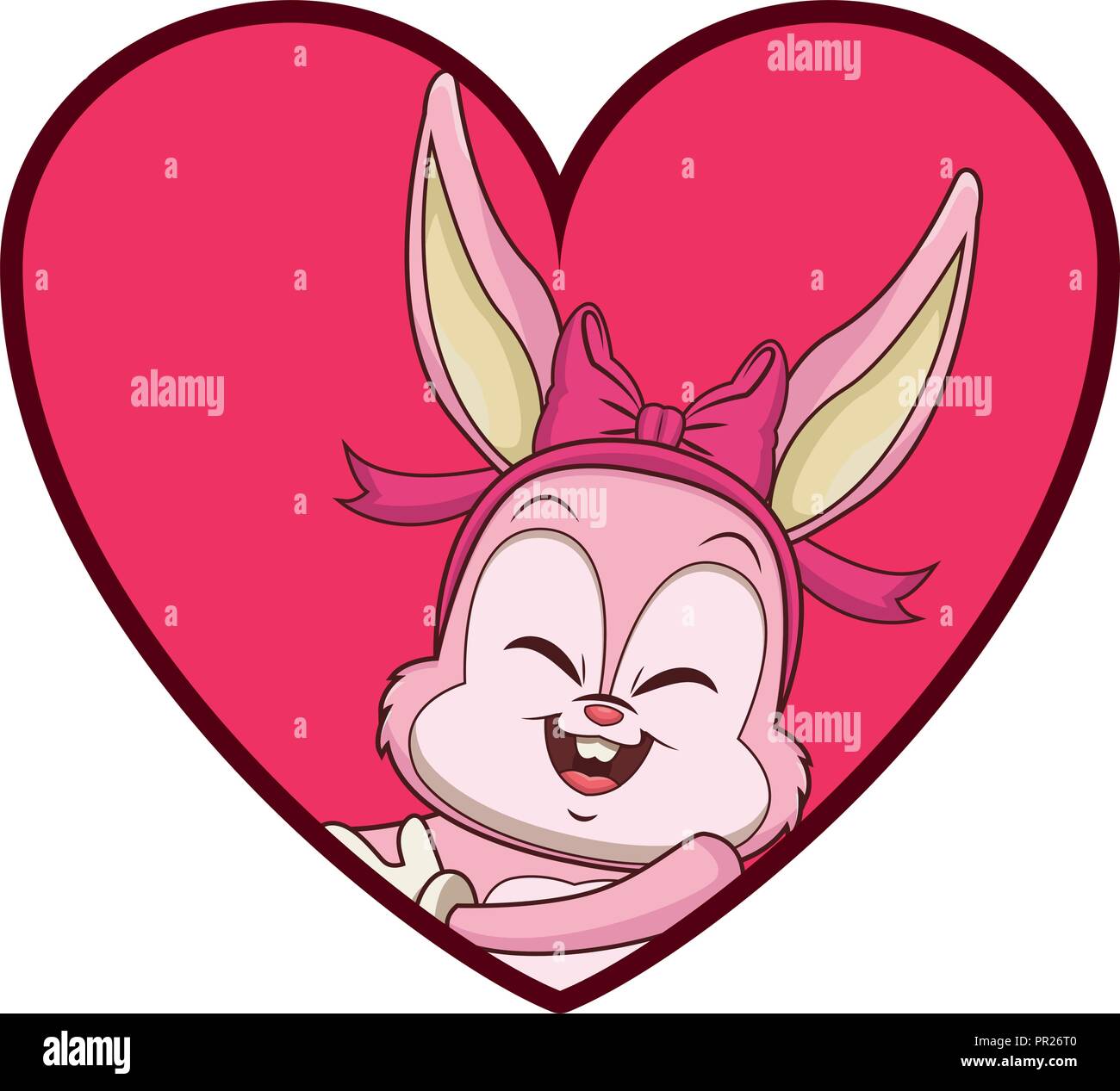 Rabbit female cartoon Stock Vector Image & Art - Alamy