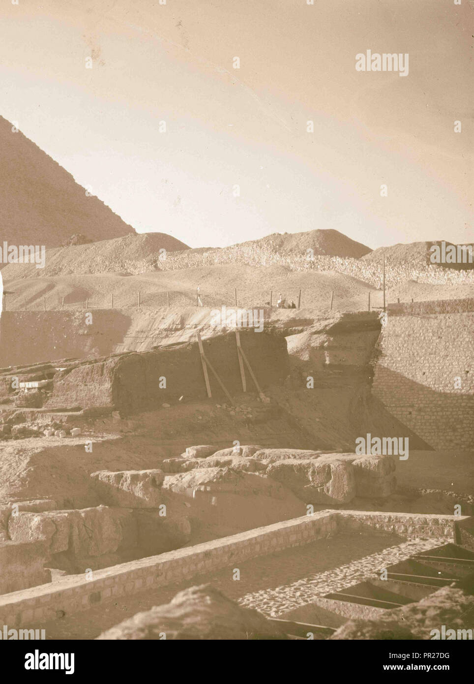 Pyramid [Egypt]. 1898, Egypt Stock Photo - Alamy