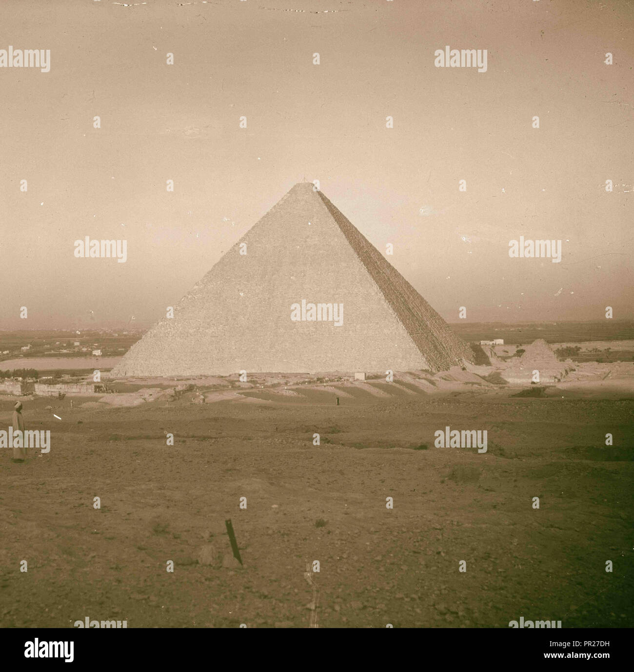 Egypt, pyramid. 1898, Egypt Stock Photo - Alamy