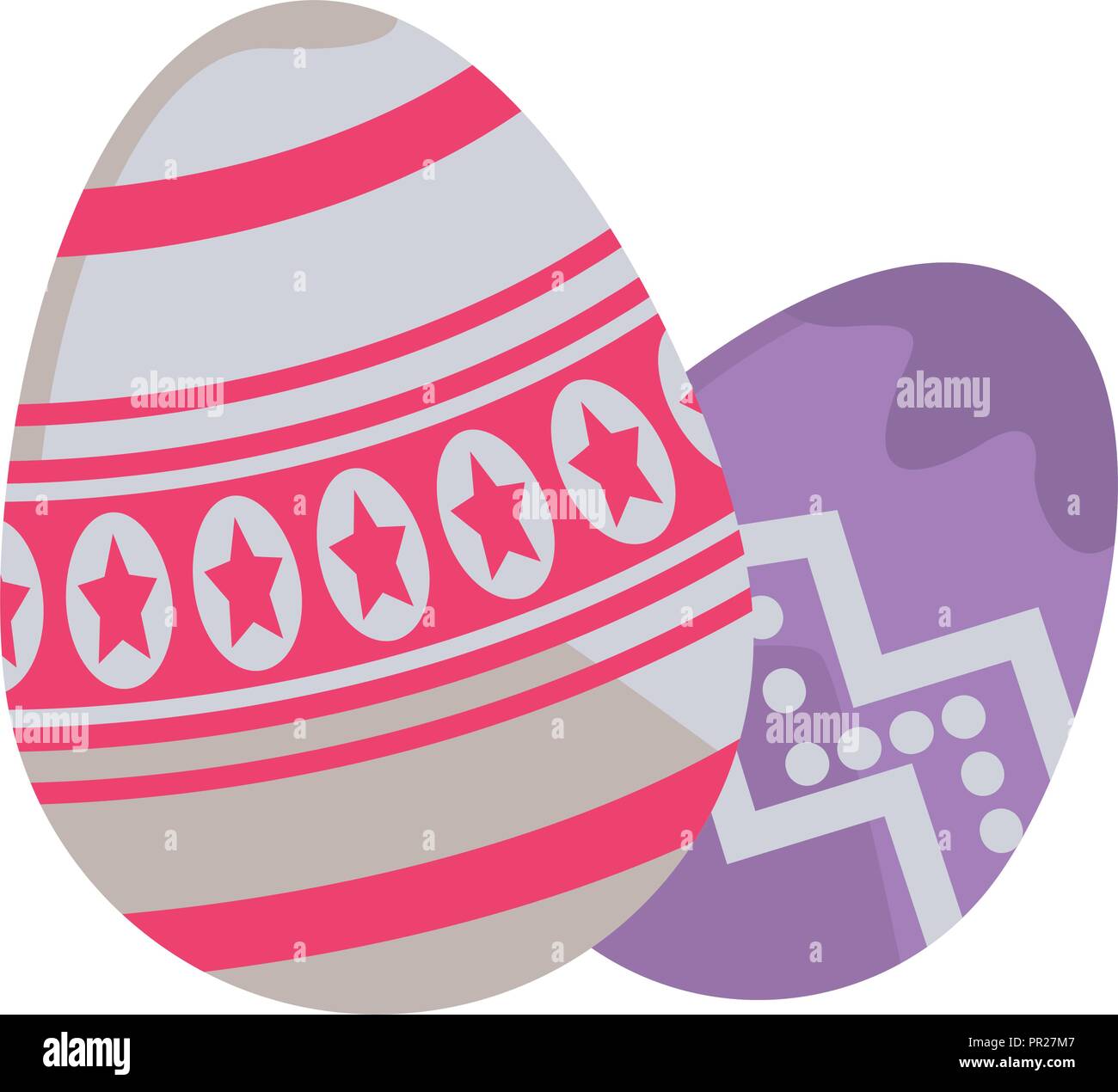 Easter eggs cartoons Stock Vector Image & Art - Alamy