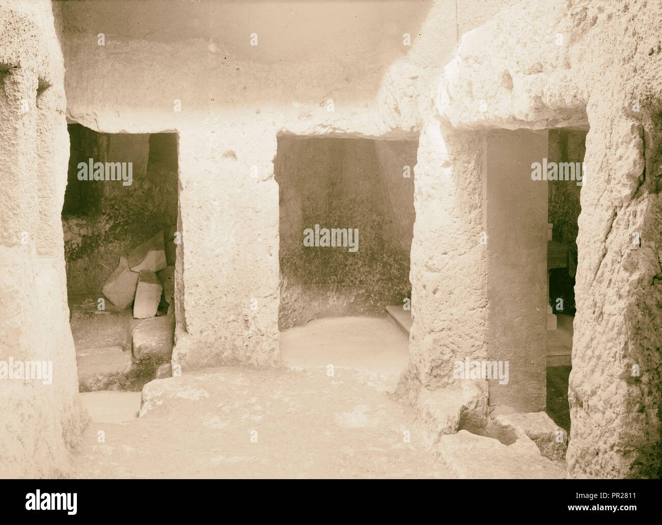 Church of St. Peter, common prison & guard room. 1940, Jerusalem ...