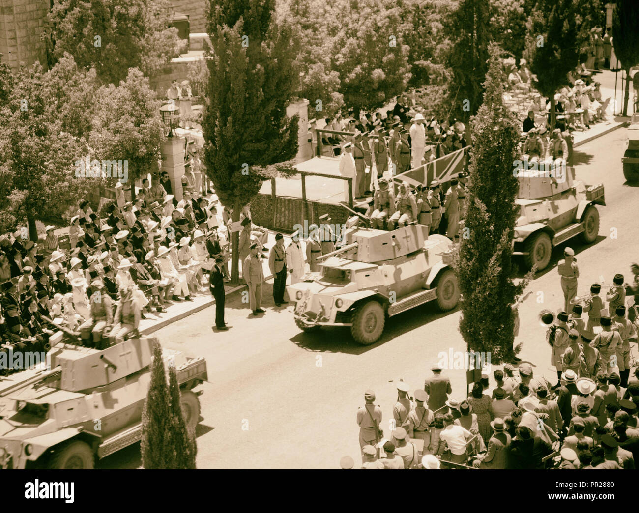 King George VI, birthday parade & presentations, June 14, 1945 ...