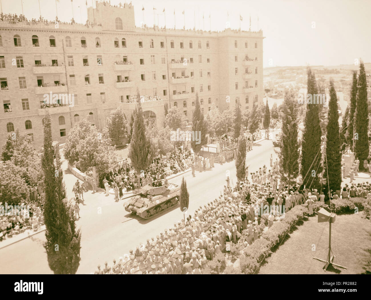 King George VI, birthday parade & presentations, June 14, 1945 ...