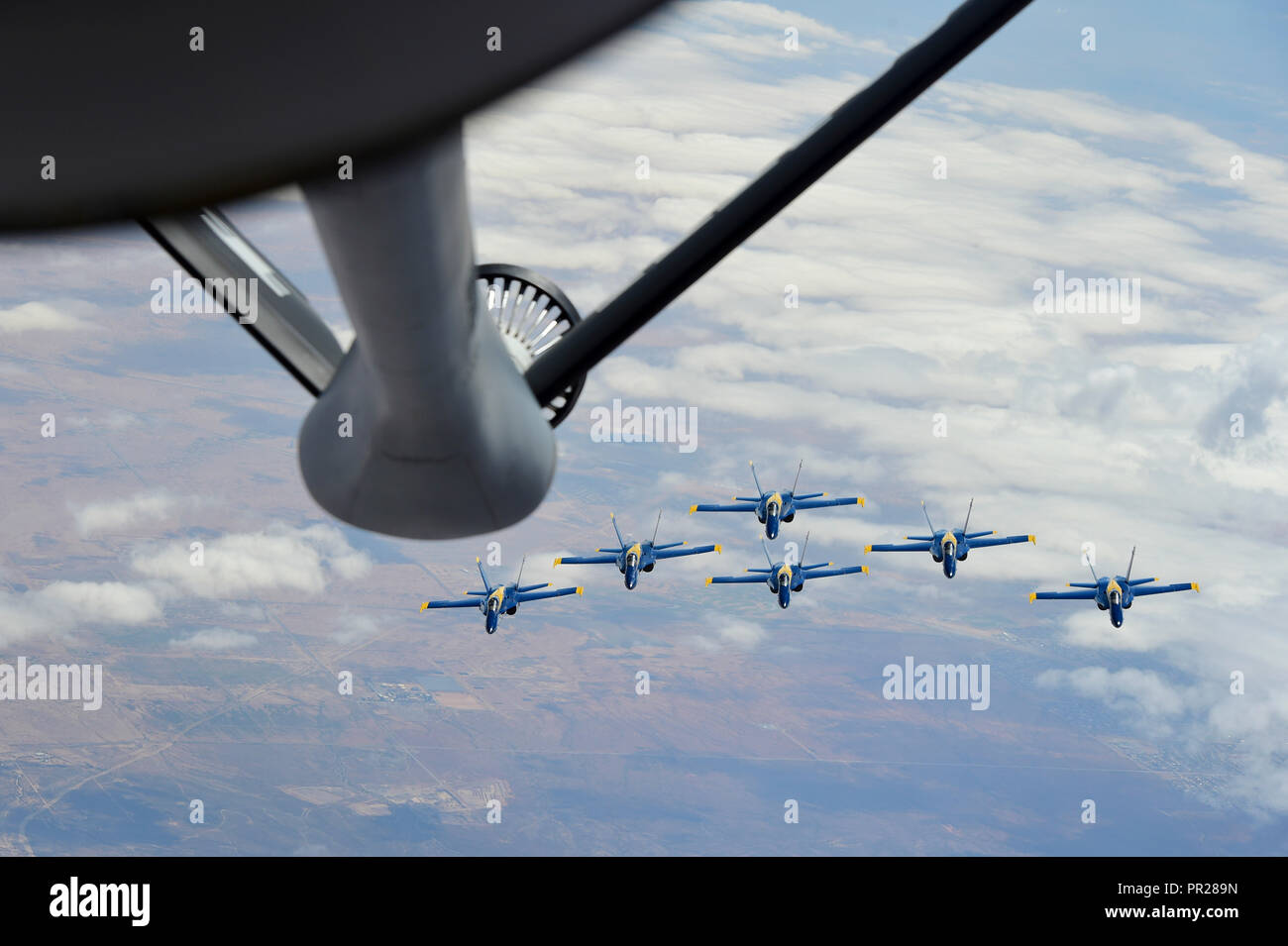 Two KC-135R Stratotankers from the 434 Air Refueling Wing at Grissom ...