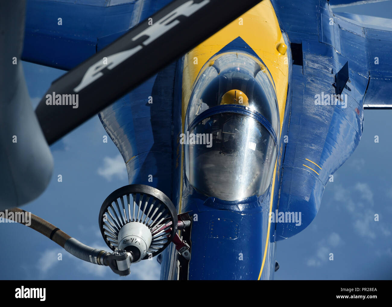Two KC-135R Stratotankers from the 434 Air Refueling Wing at Grissom ...