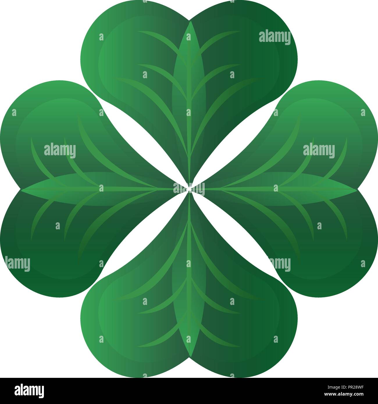 Clover lucky symbol Stock Vector Image & Art - Alamy