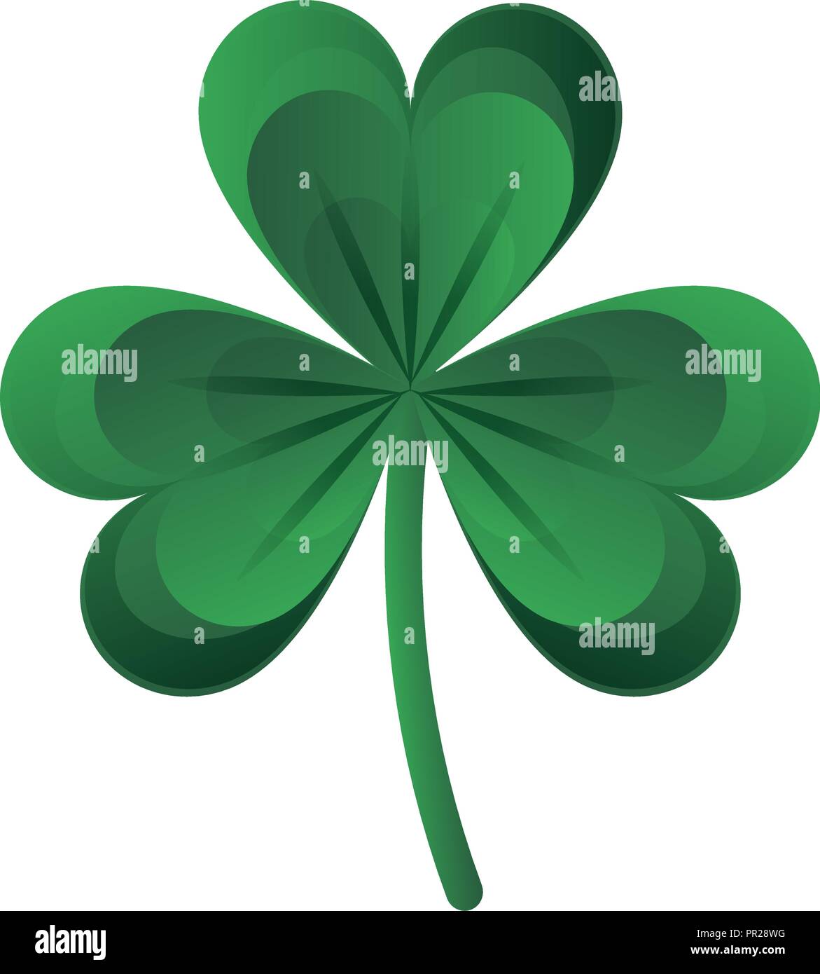 Clover lucky symbol Stock Vector Image & Art - Alamy