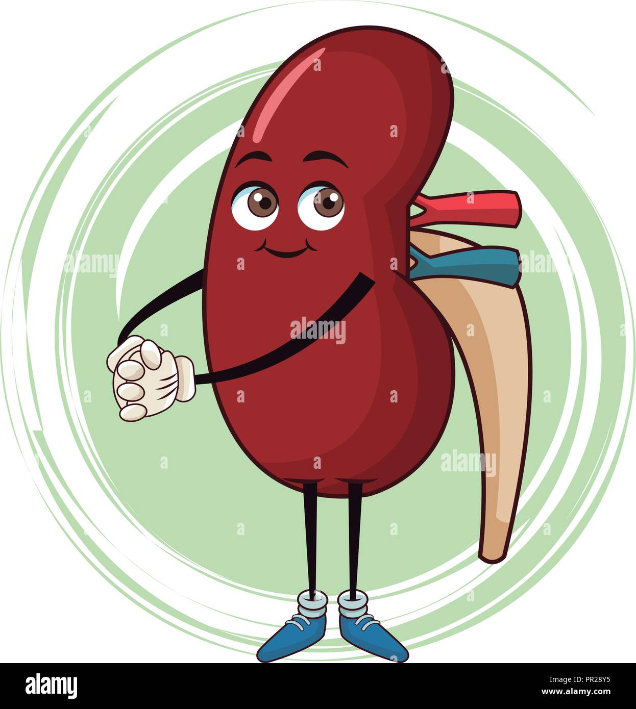 Kidney funny cartoon Stock Vector Image & Art - Alamy