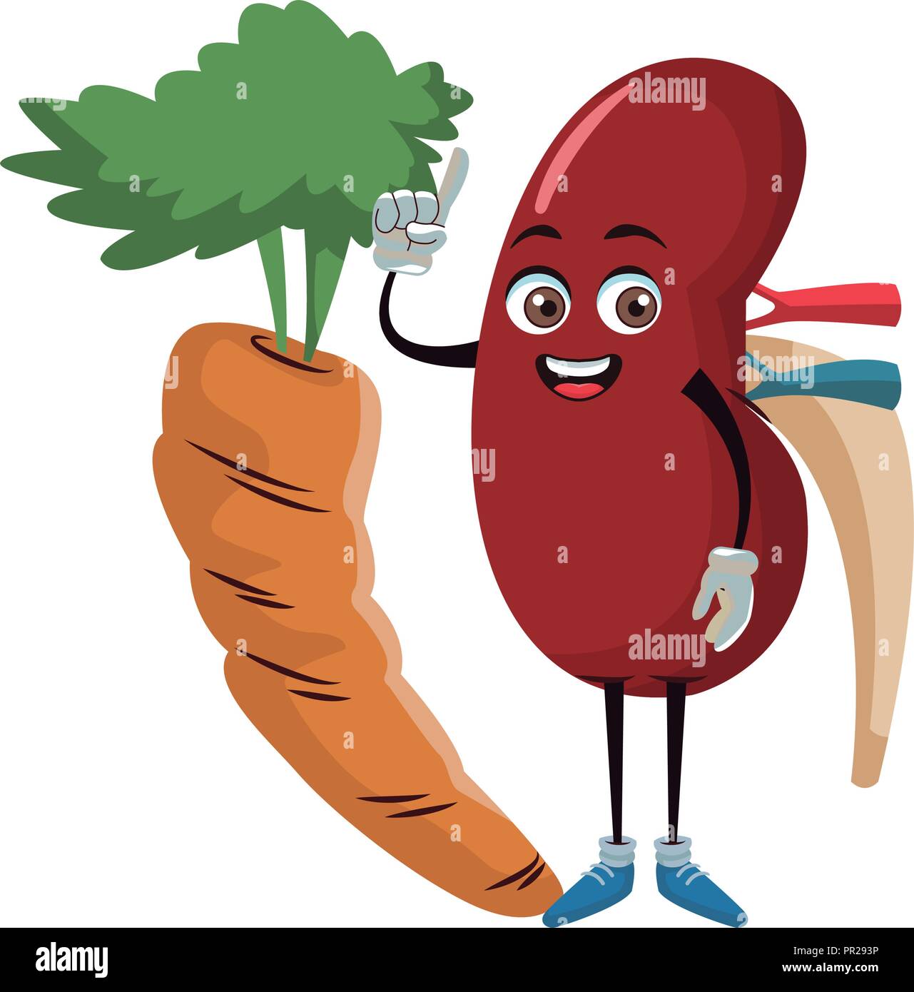 Kidney funny cartoon Stock Vector Image & Art - Alamy