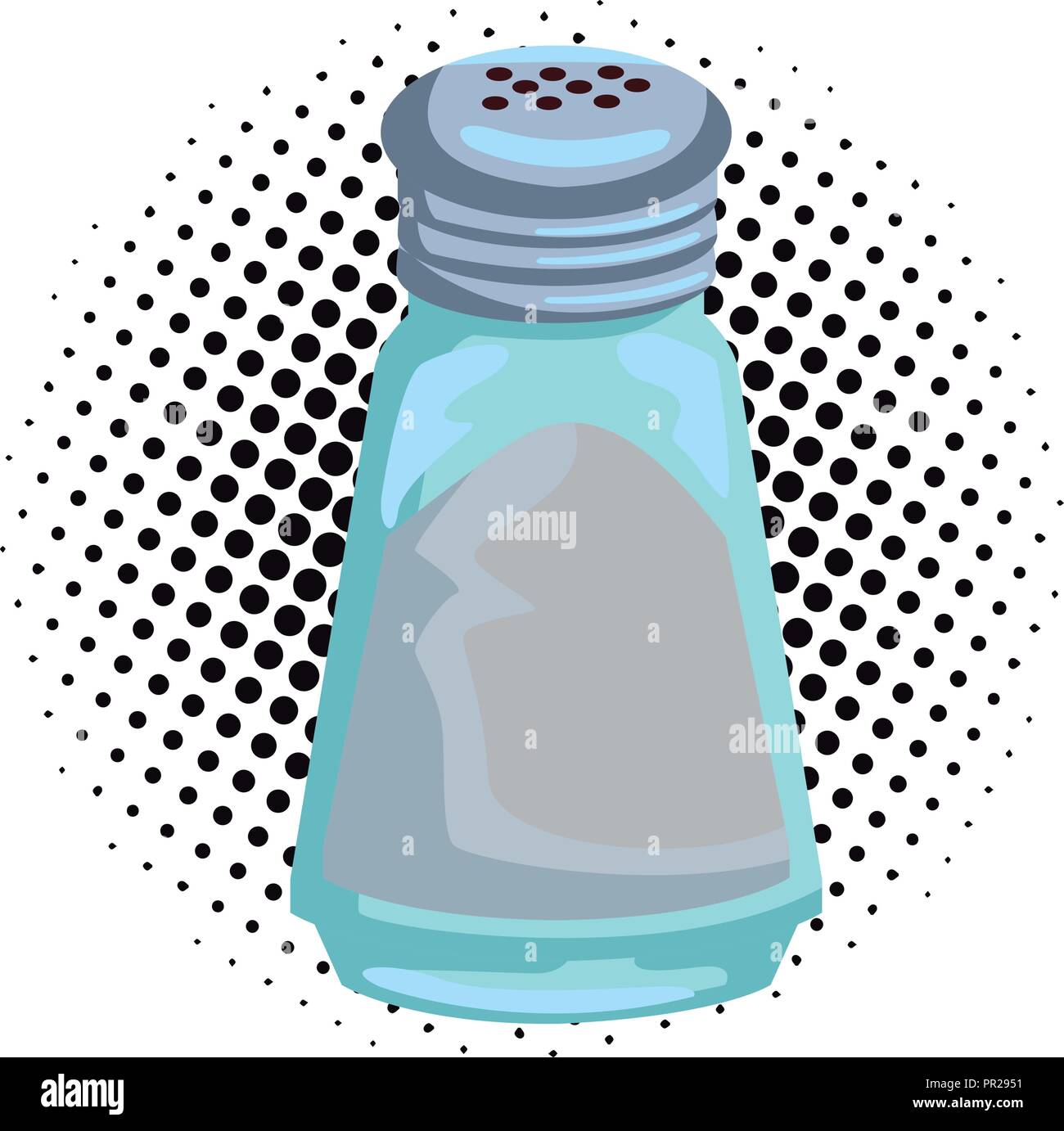 Salt shaker isolated Stock Vector Image & Art - Alamy