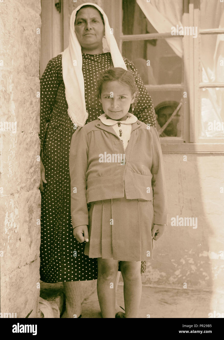 Jewish types. 1934, Israel Stock Photo - Alamy