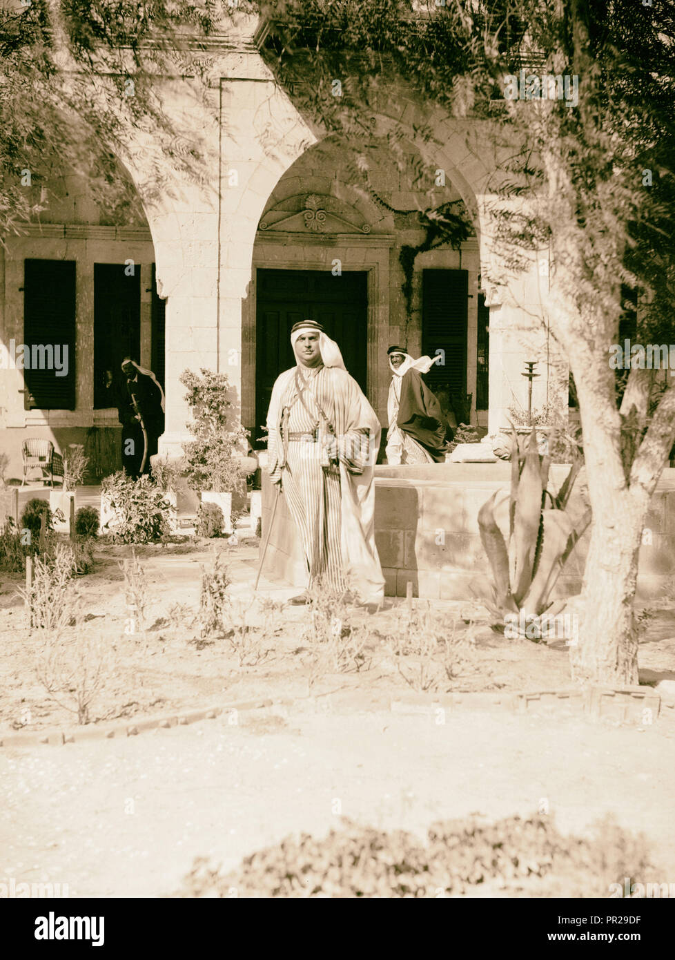 Aref el Aref & Bedouin sheikhs 1932, Middle East, Israel and/or ...
