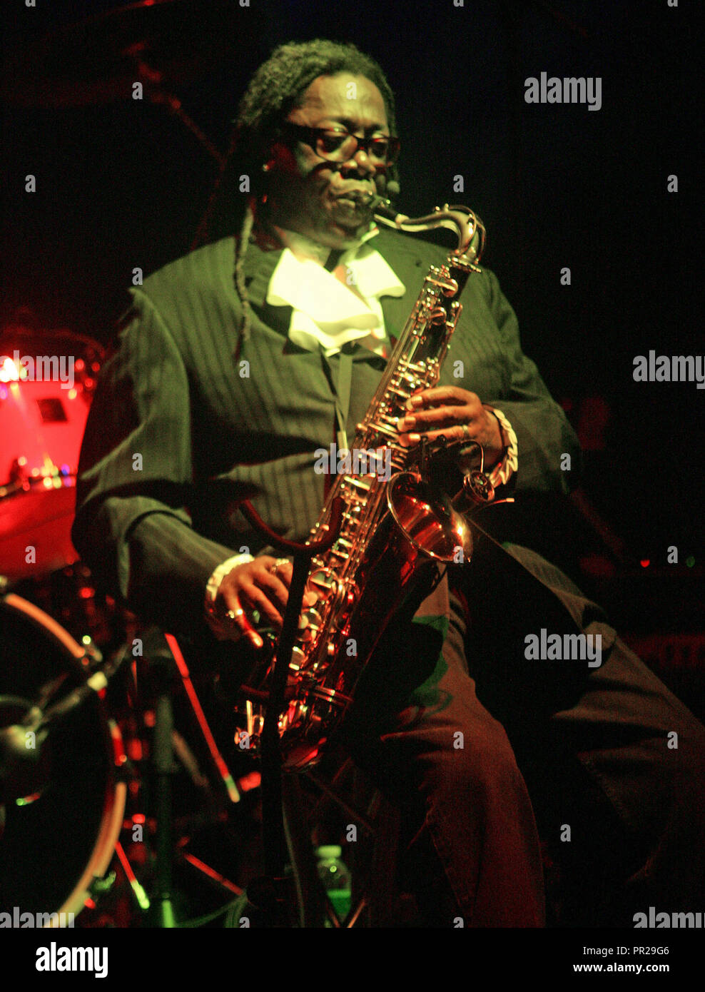 Clarence Clemons performs at the Paradise Live at Seminole Hard Rock ...