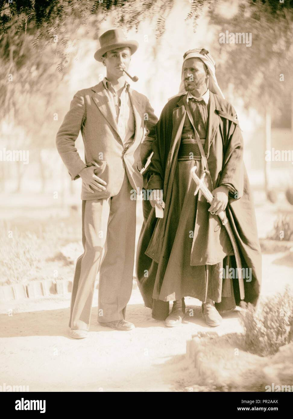 Sir Harold MacMichael H.E. [i.e., His Excellency] in Beersheba. June ...