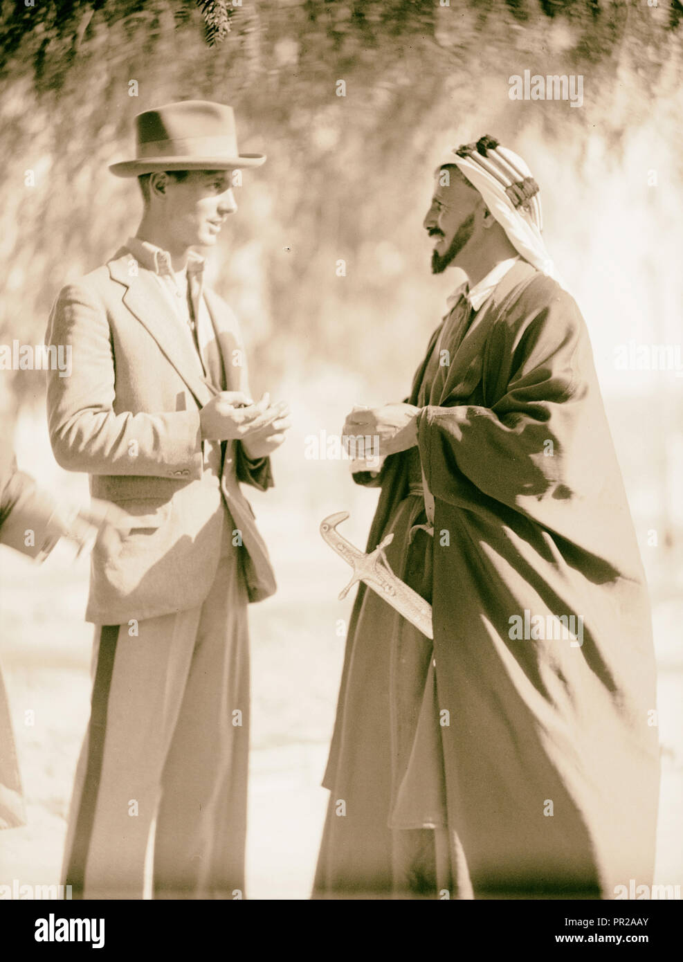 Sir Harold MacMichael H.E. [i.e., His Excellency] in Beersheba. June ...