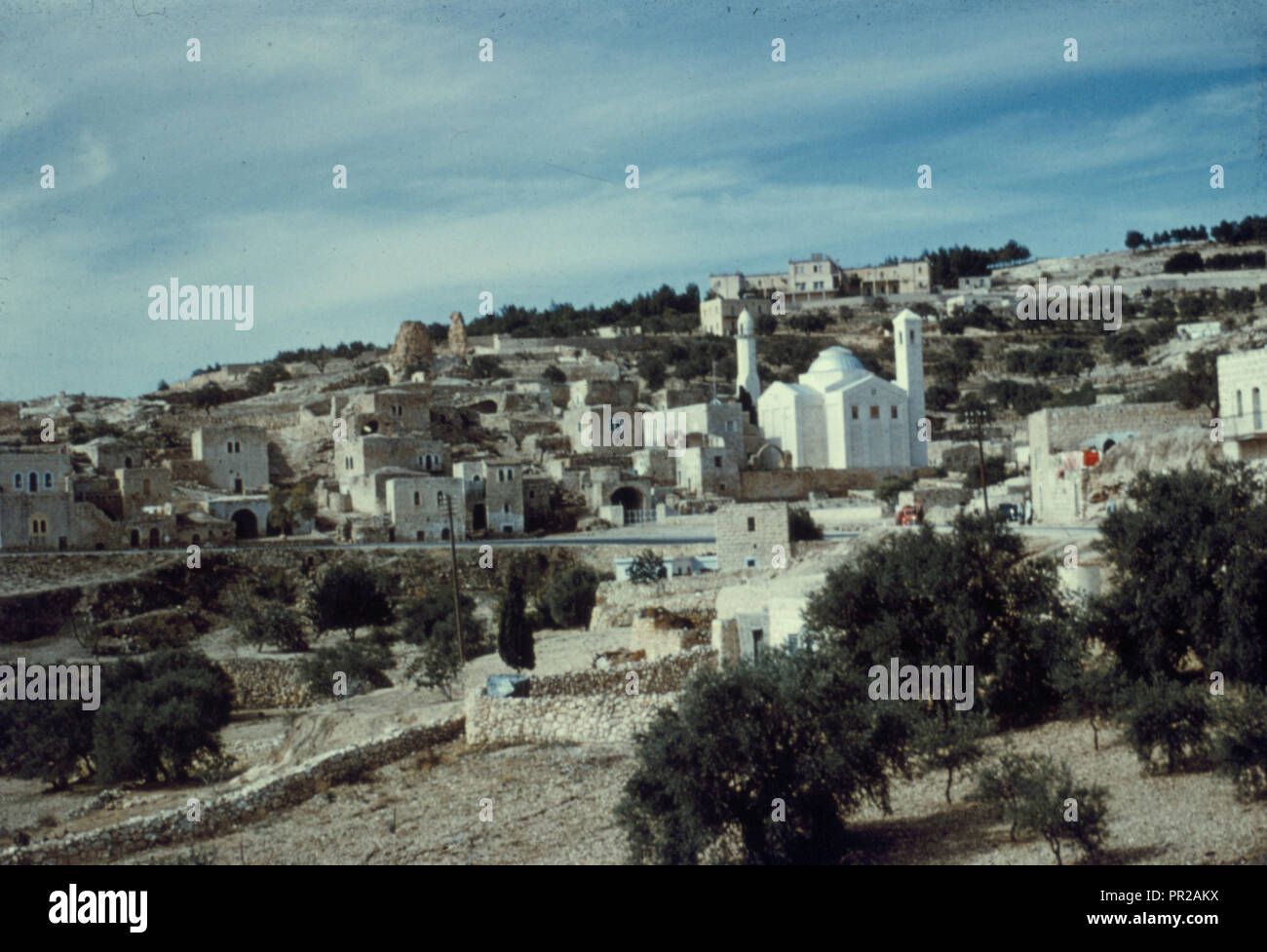 Mount of Olives, Bethphage and Bethany Bethany village, showing Church ...