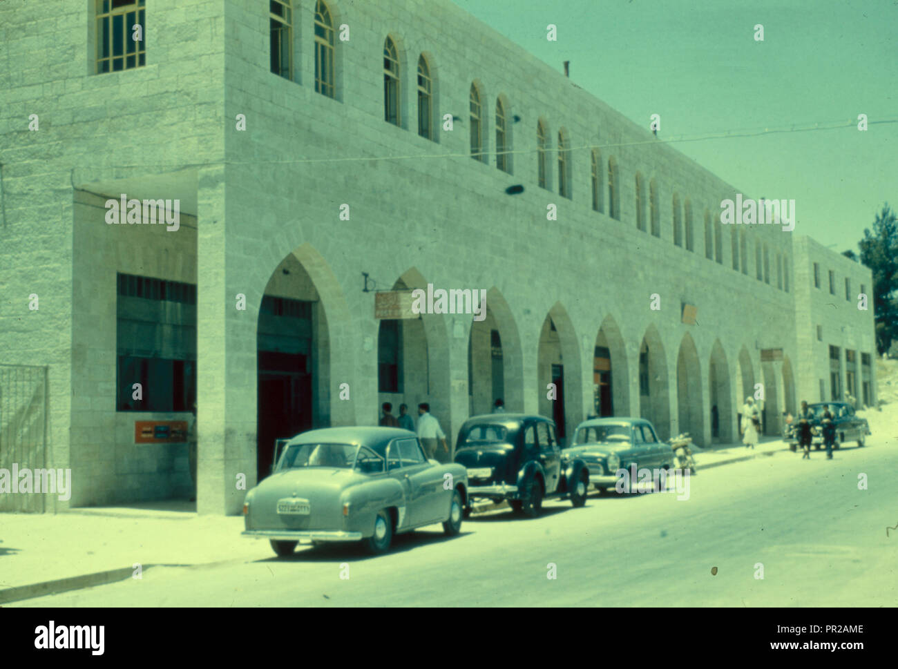 Buildings in Jerusalem The post office on Herod's Gate Road (Arab ...