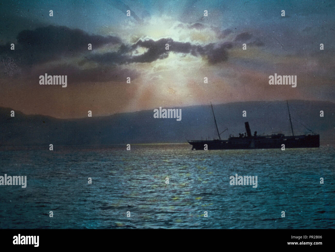 Egypt. Suez Canal. Red Sea at entrance to Suez Canal. Exodus 1318, 1421 ...
