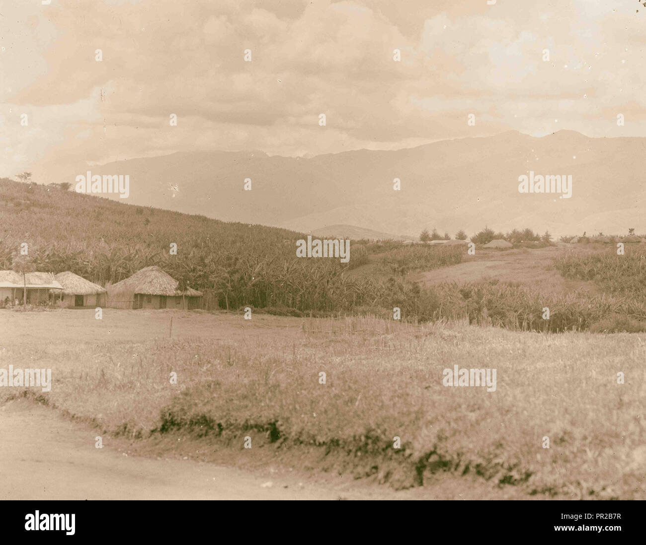Uganda. Ruwenzori Range. Mountains of the Moon, from Fort Portal ...