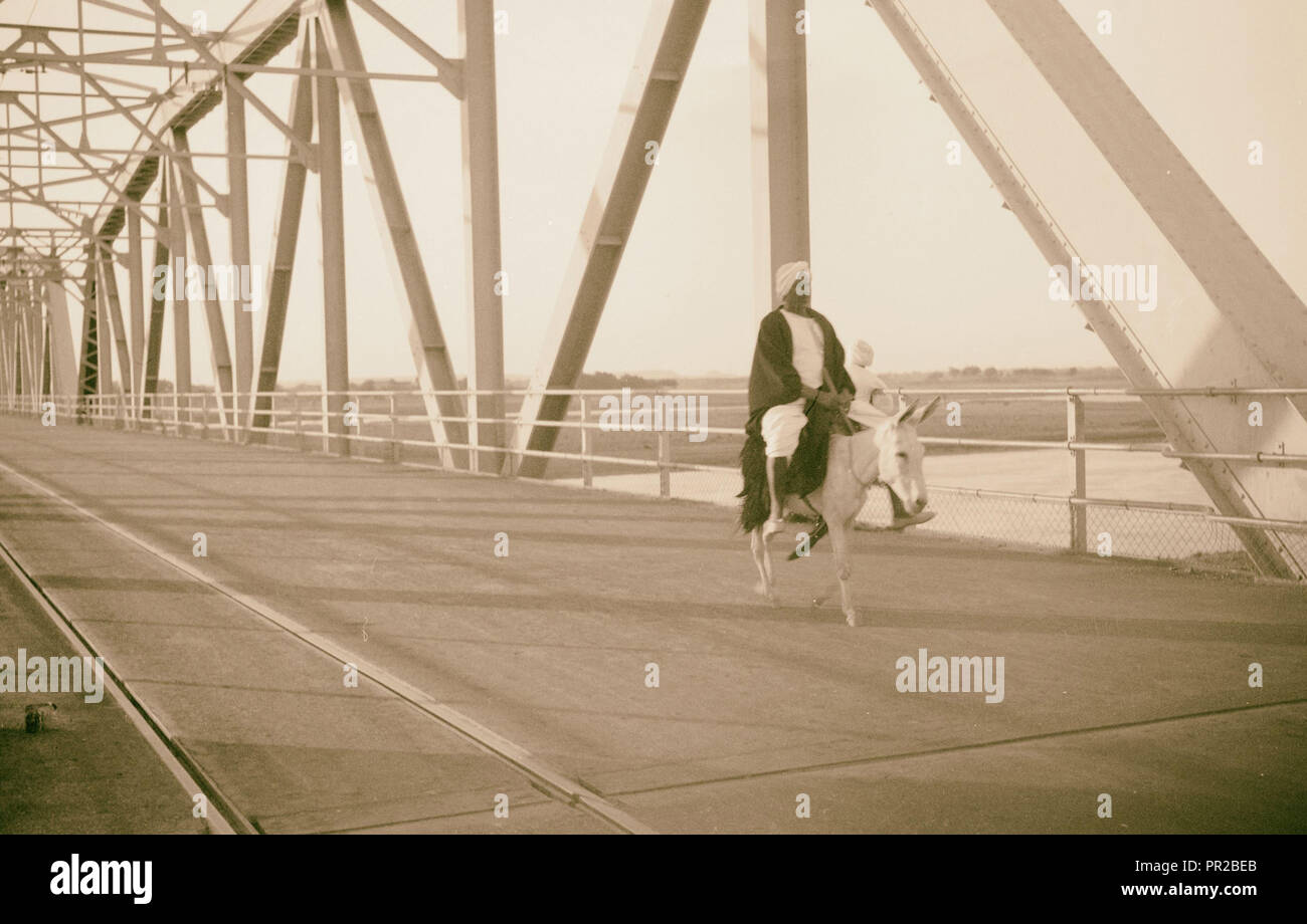 Omdurman Bridge. 1936, Sudan, Omdurman Stock Photo - Alamy
