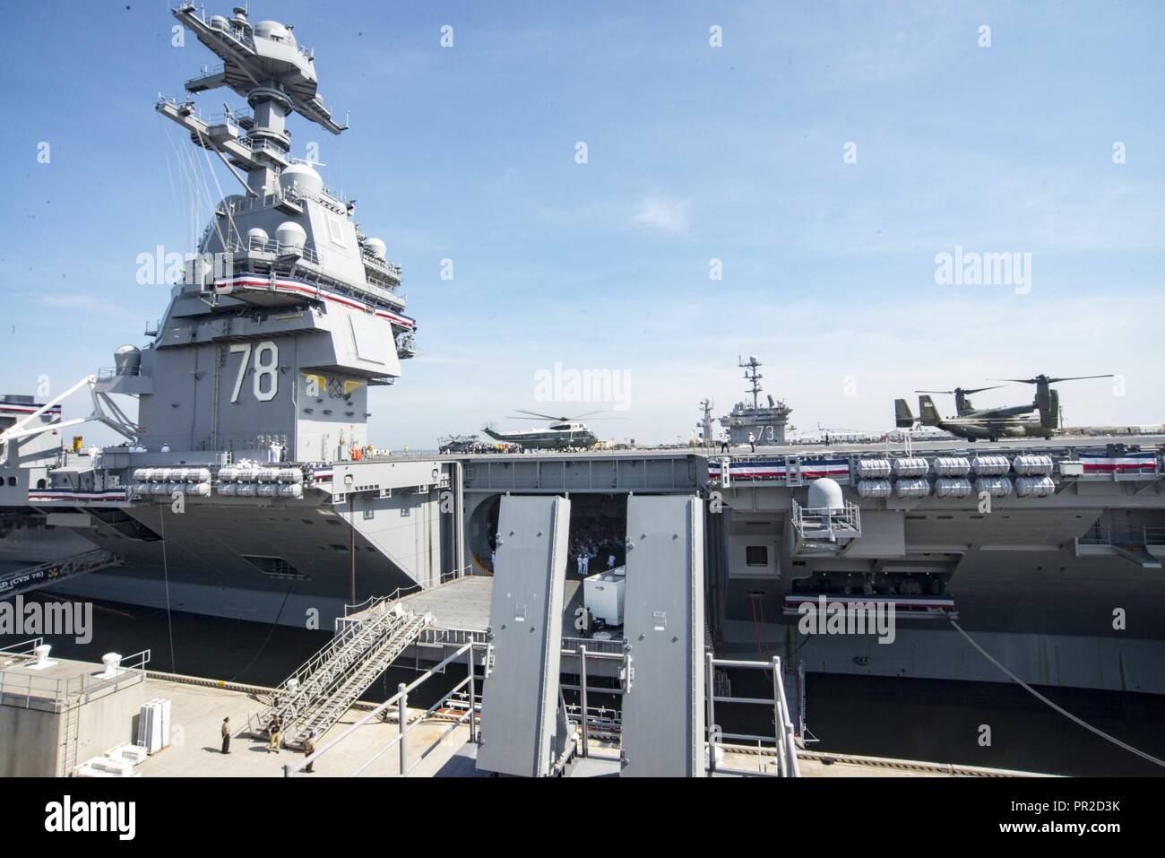 Va. (July 22, 2017) A VH-60N "White Hawk" assigned to Marine Helicopter ...