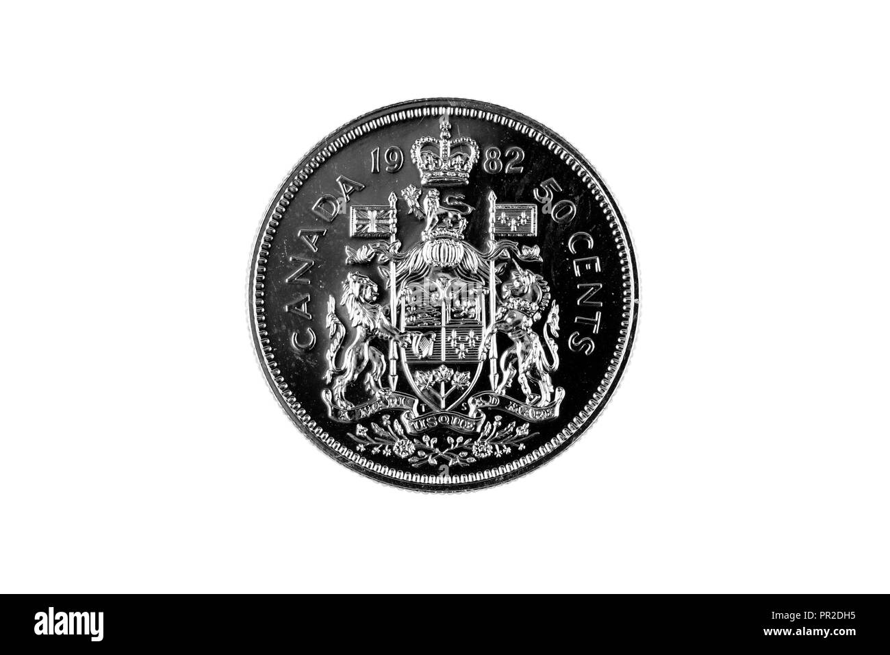 Close up on canadian coins hi-res stock photography and images - Alamy