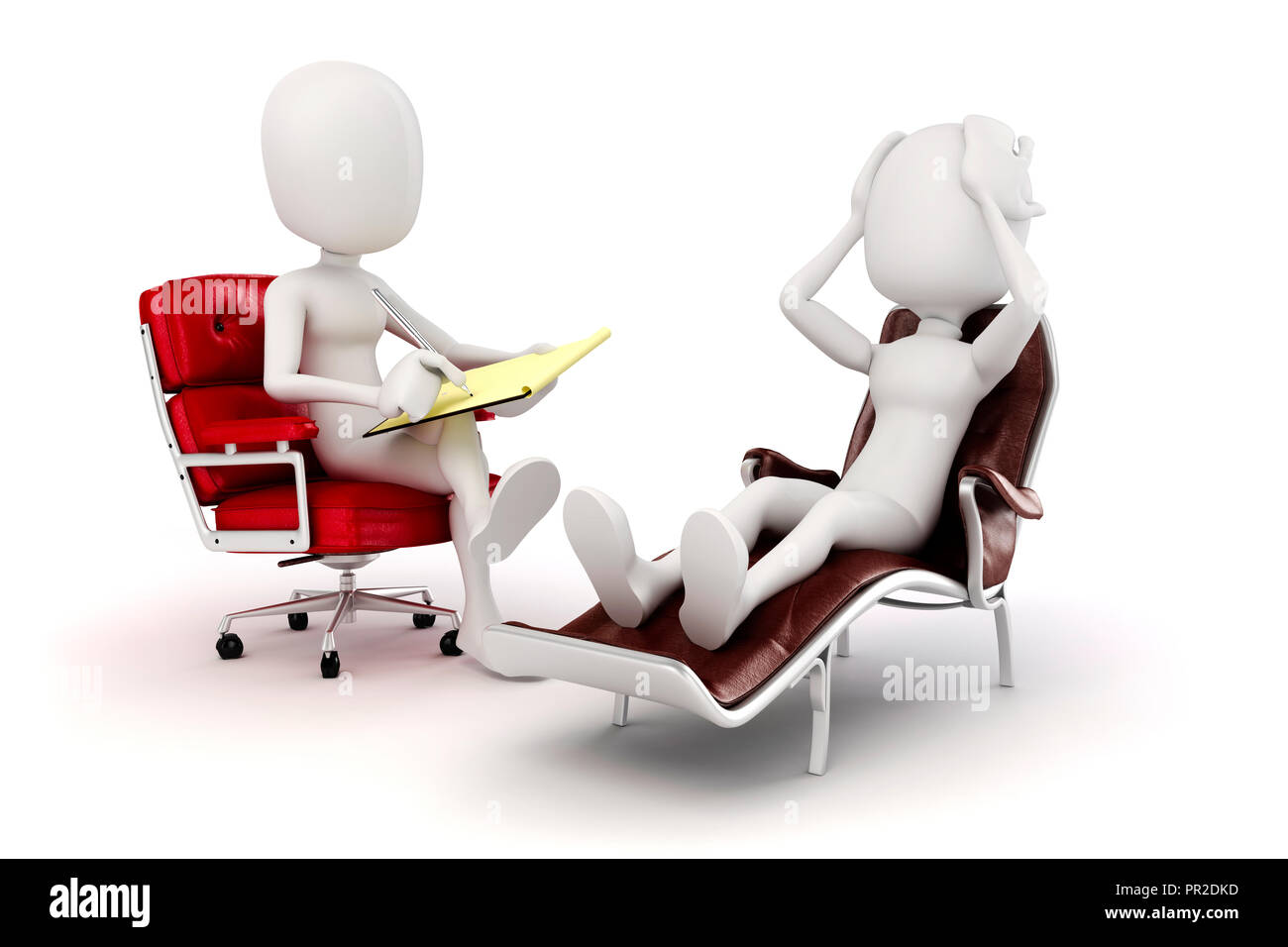 Patient doctor discussion Cut Out Stock Images & Pictures - Alamy