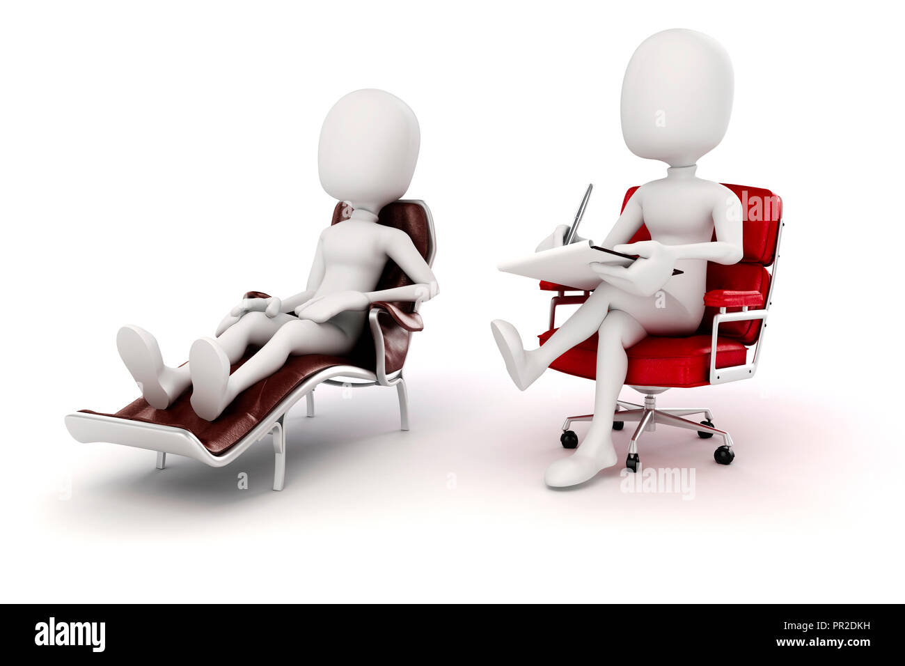 Patient doctor discussion Cut Out Stock Images & Pictures - Alamy