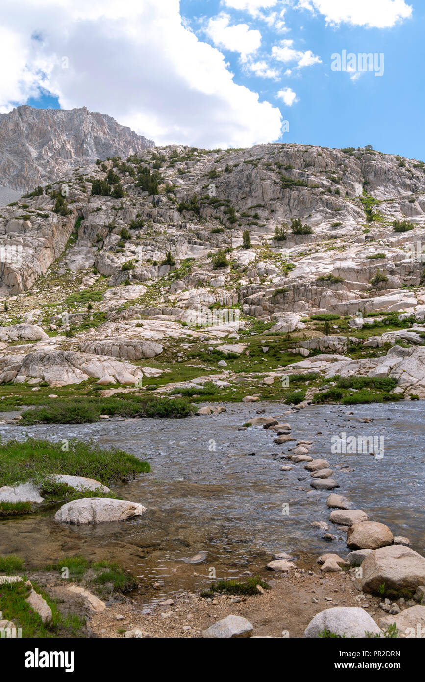 Evolution Lake Inlet. John Muir Trail/Pacific Crest Trail; Sequoia ...