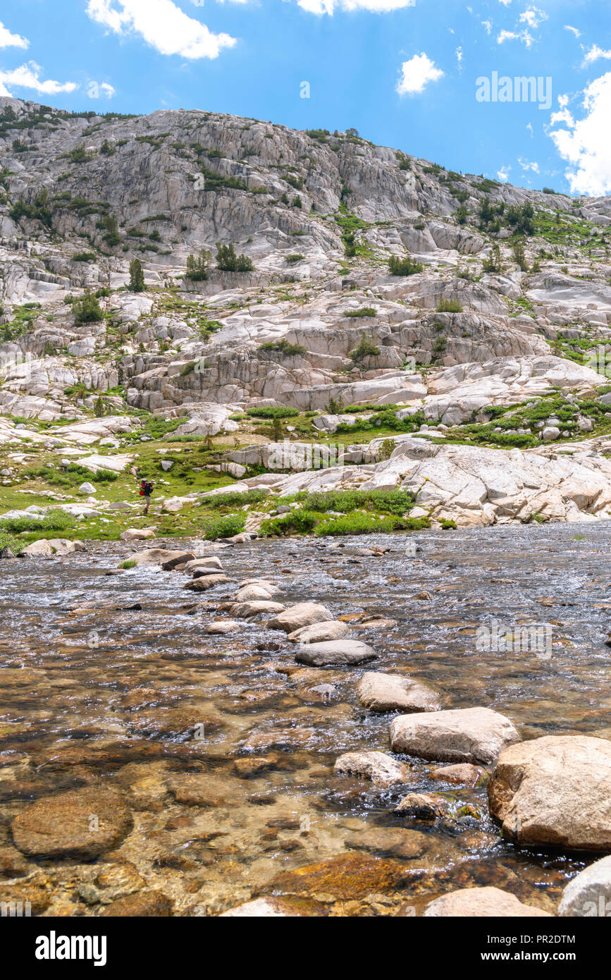 Evolution Lake Inlet. John Muir Trail/Pacific Crest Trail; Sequoia ...