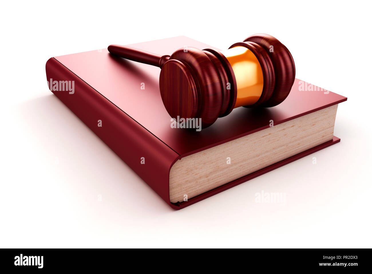 3d judge gavel on Cut Out Stock Images & Pictures - Alamy