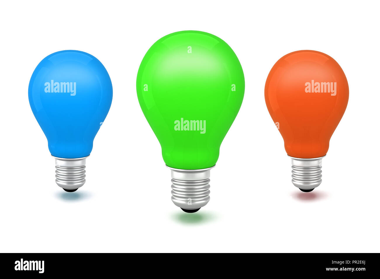 Colorful light bulbs hi-res stock photography and images - Alamy