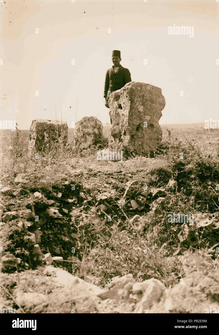 Dolmen on the way to Ain Karim. 1900, Jerusalem, Israel Stock Photo - Alamy Dolmen on the way to Ain Karim. 1900, Jerusalem, Israel Stock Photo - Alamy