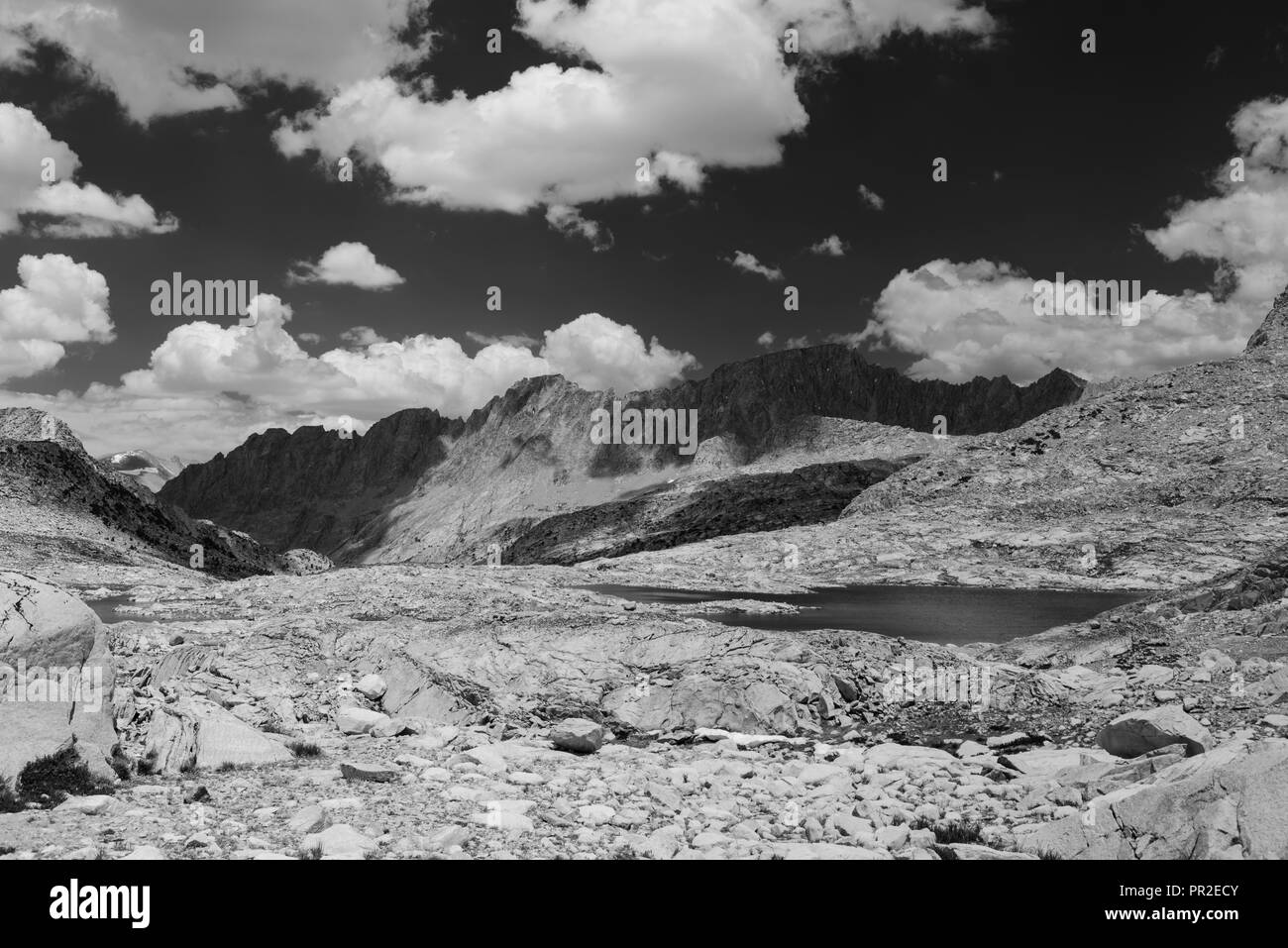 Evolution Basin. John Muir Trail/Pacific Crest Trail; Sequoia Kings ...