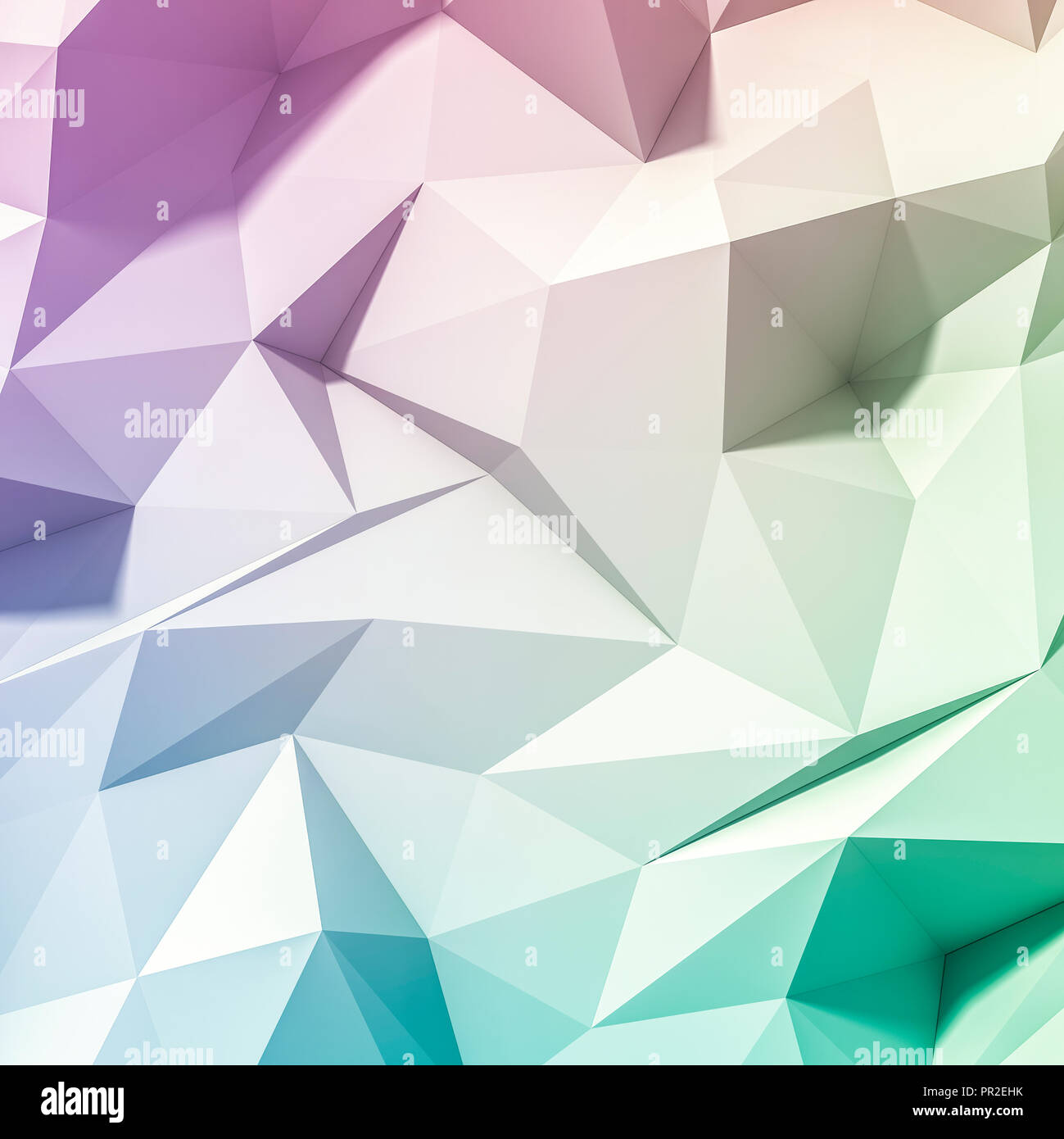 Abstract 3d triangle shapes background hi-res stock photography and ...