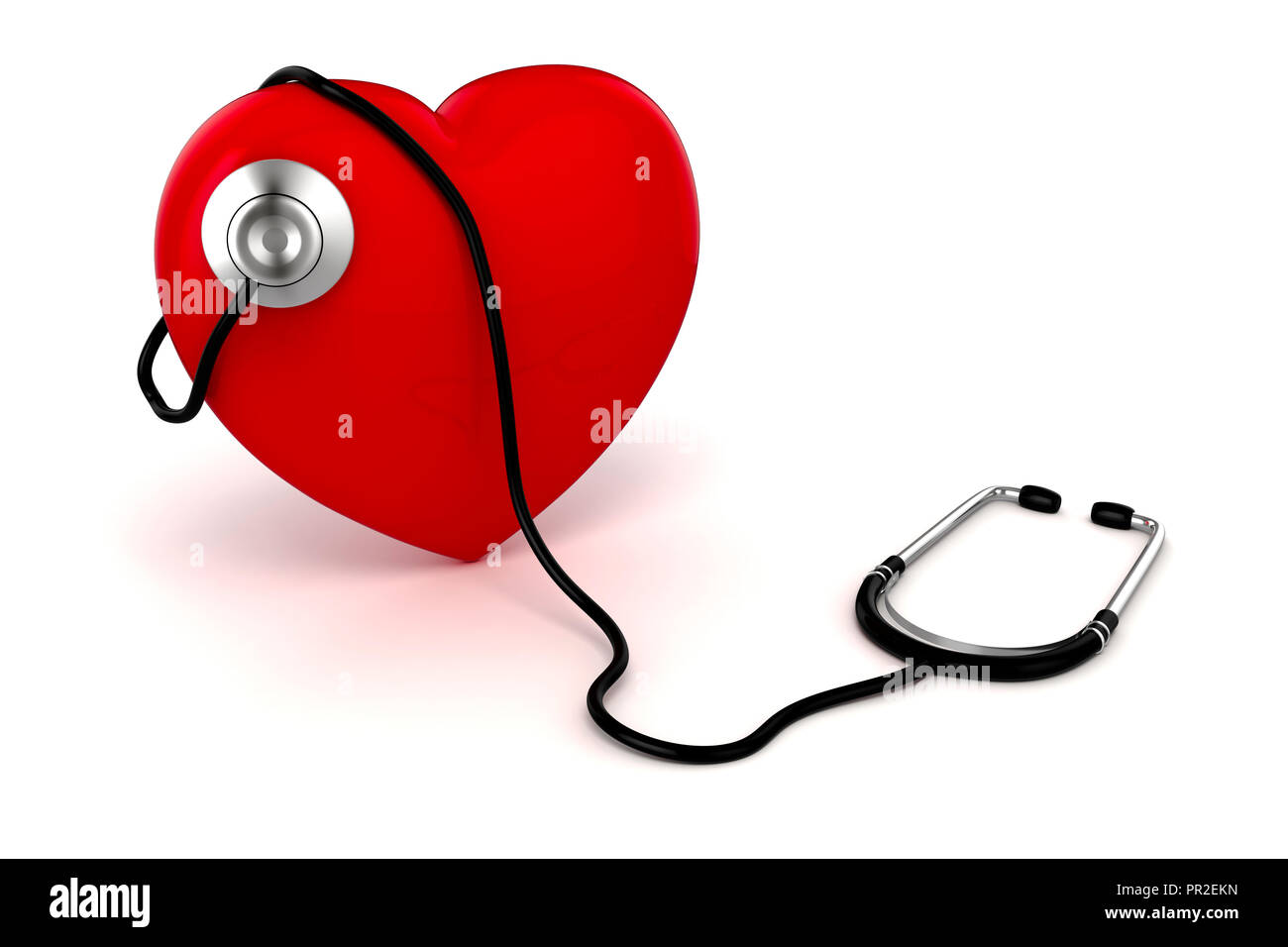 3d big red heart health and medicine concept Stock Photo - Alamy