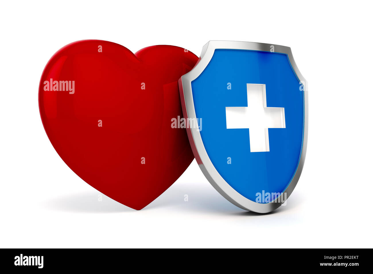 3d big red heart health and medicine concept Stock Photo - Alamy