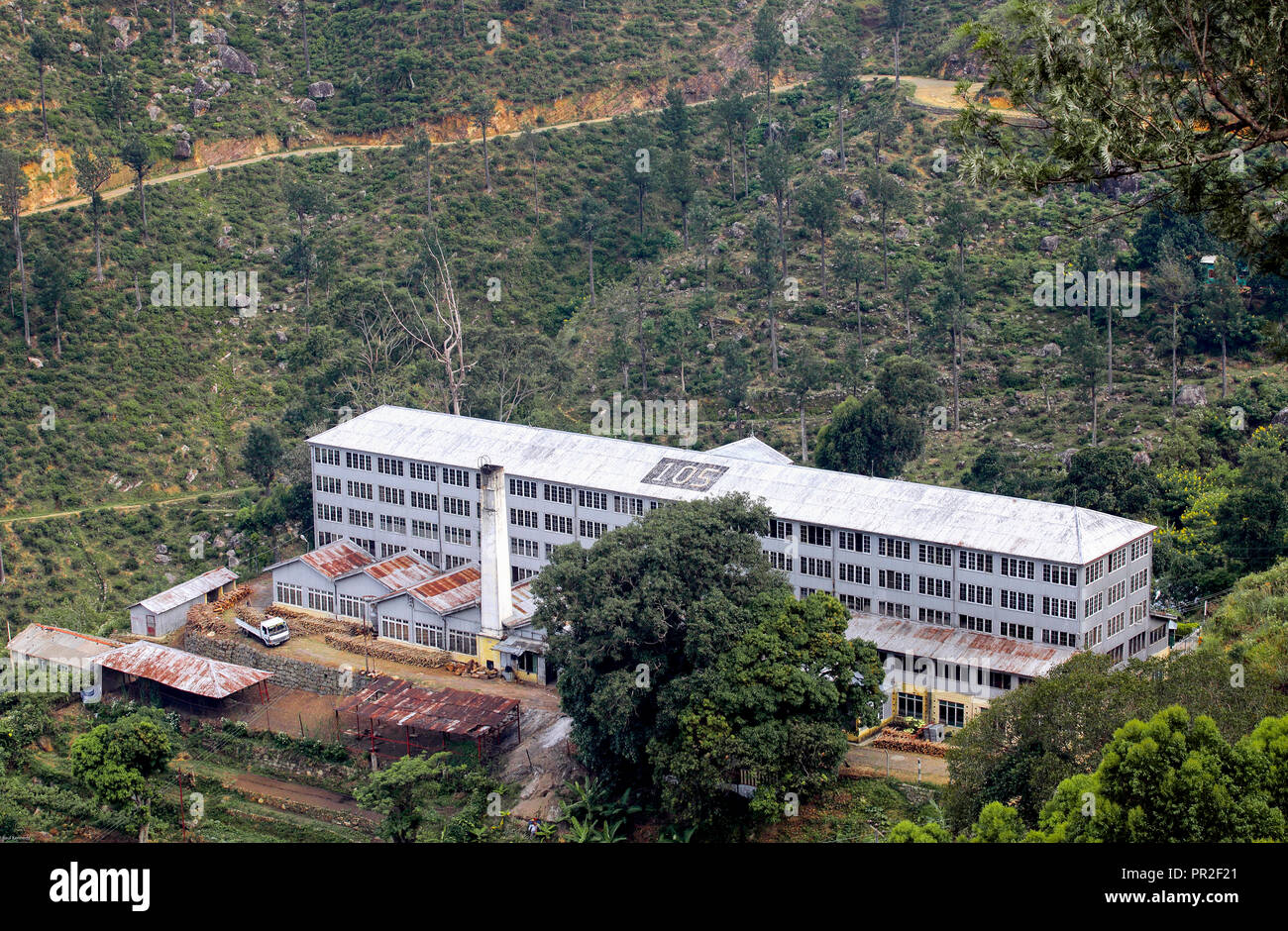 Tea factory building sri lanka hi-res stock photography and images - Alamy