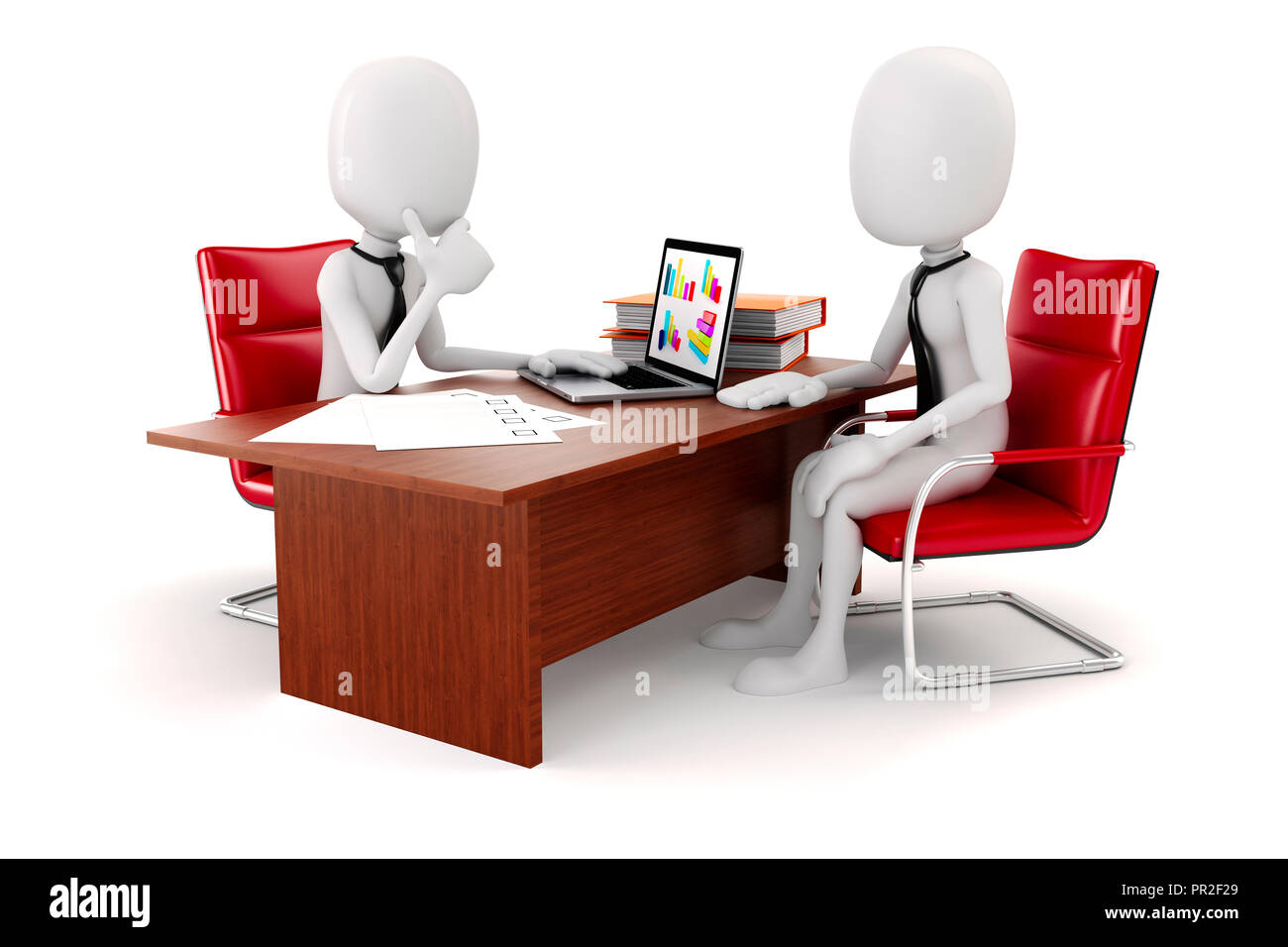 3d business man pile hi-res stock photography and images - Alamy
