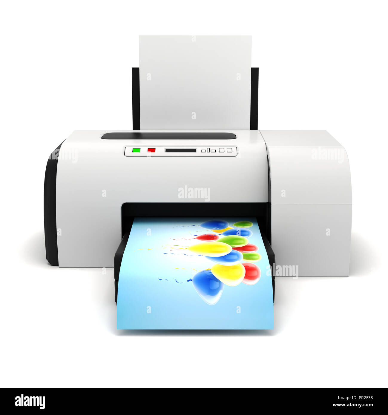 Home office printer icon hi-res stock photography and images - Alamy