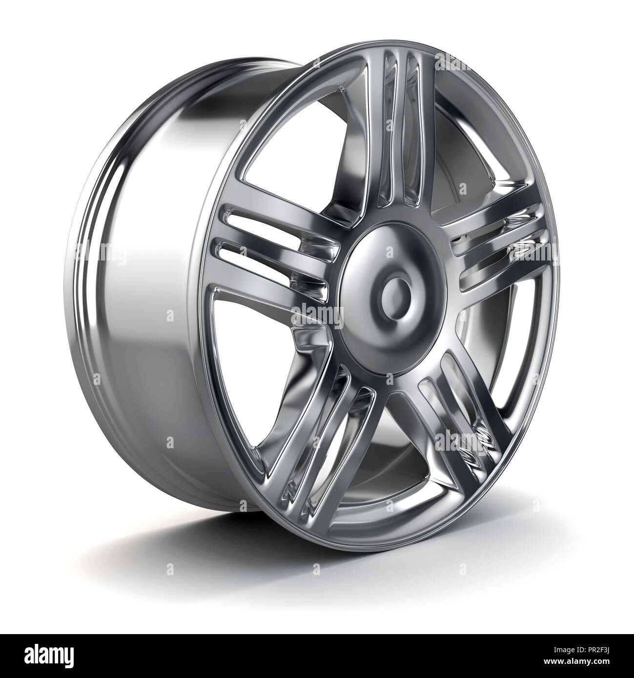 Alloy wheels black wheels Cut Out Stock Images & Pictures - Alamy