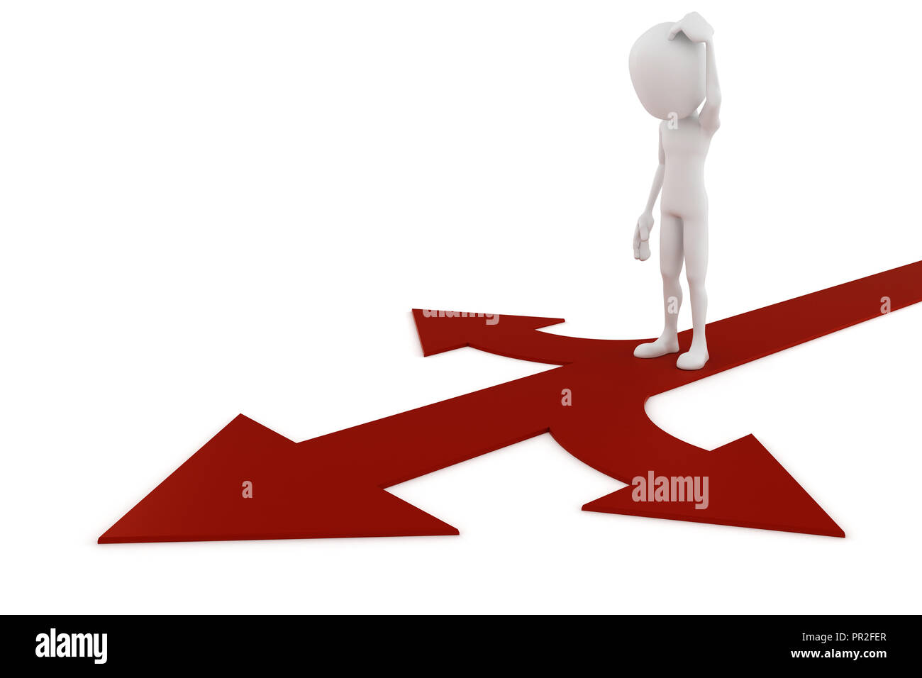 Three directions hi-res stock photography and images - Alamy