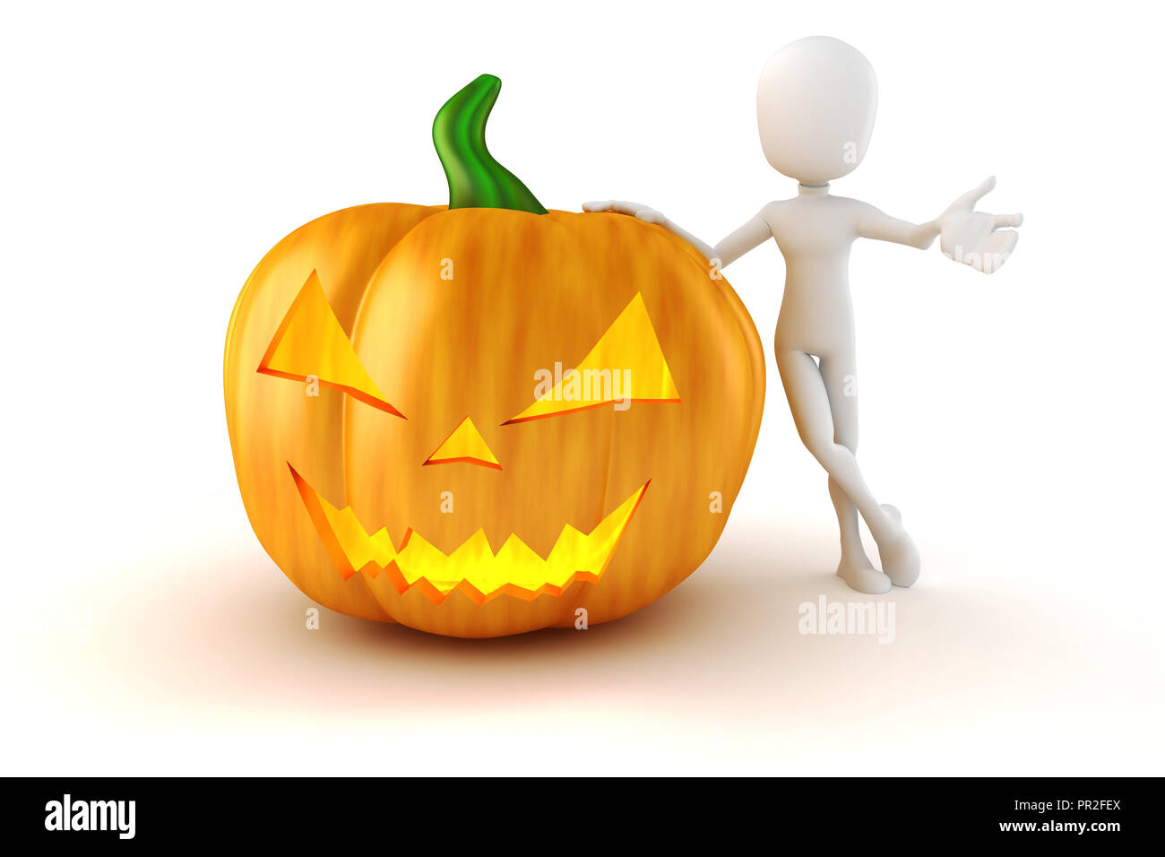 Scary pumpkin art Cut Out Stock Images & Pictures - Alamy