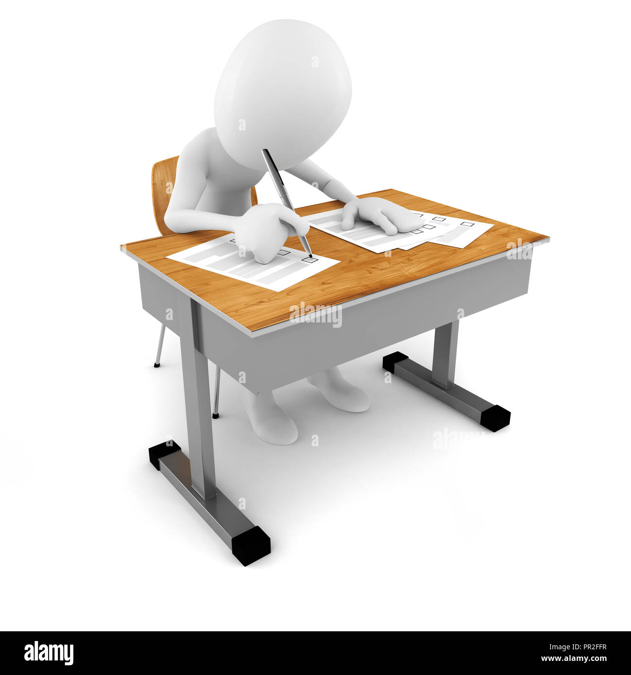 3d man check mark hi-res stock photography and images - Alamy