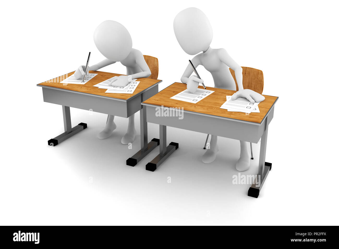 Man learning classroom Cut Out Stock Images & Pictures - Alamy