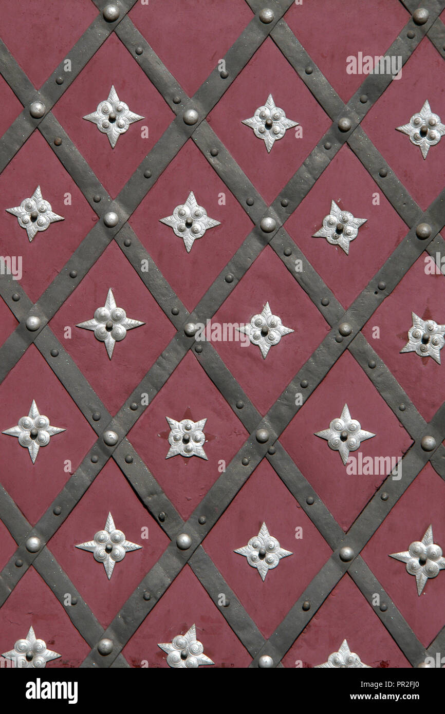 Gate of the the Clementinum (Klementinum) in Staré Město (Old Town) in ...