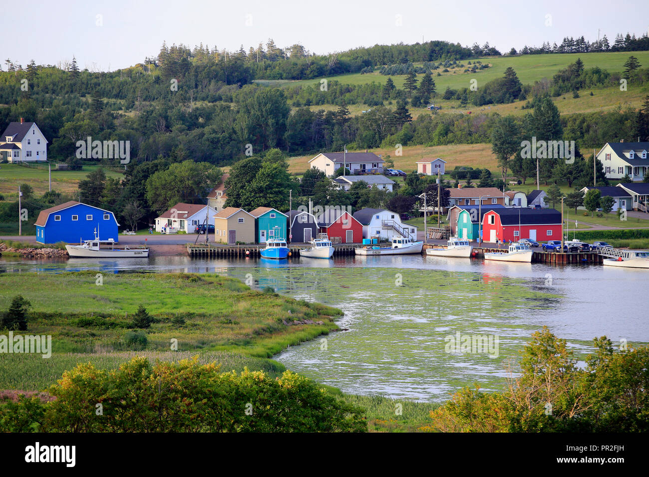 Village of French Village in Prince edward island, canada Stock Photo ...
