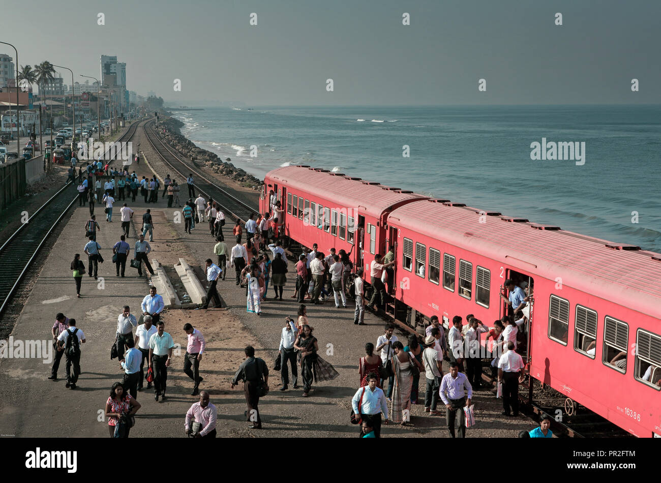 Seaside trains transport hi-res stock photography and images - Alamy