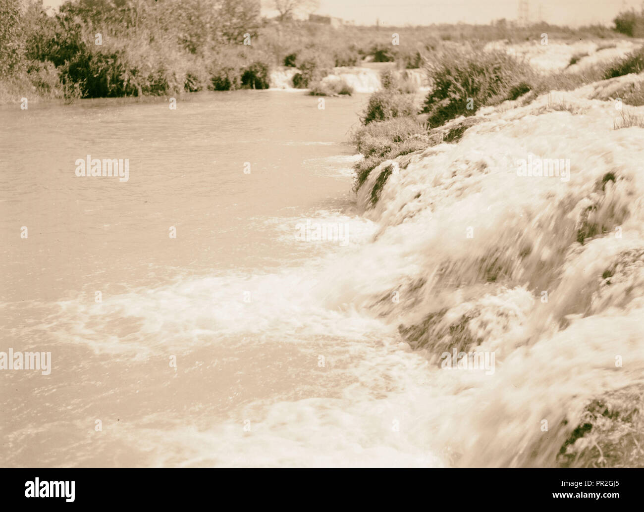 Jordan River. 1925 Stock Photo - Alamy